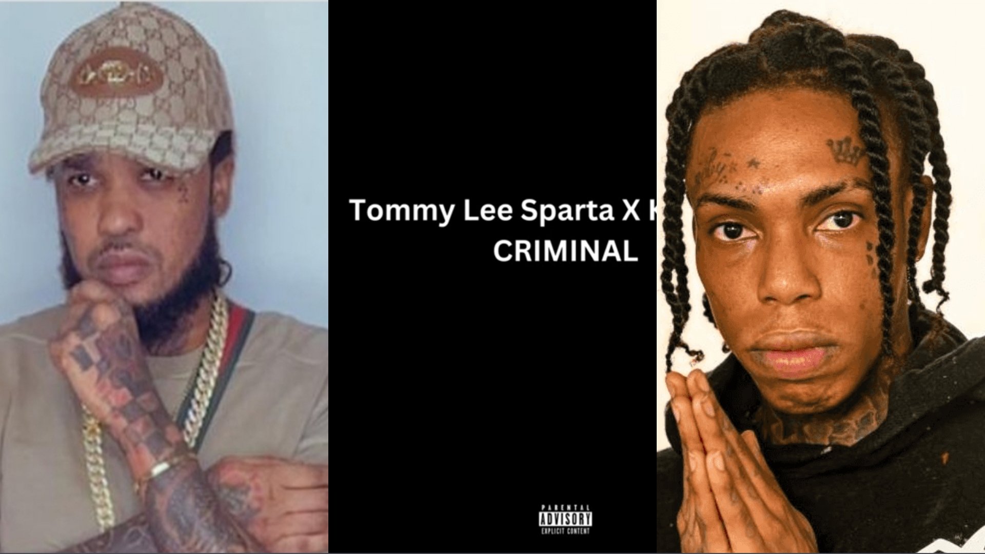 LISTEN: Tommy Lee Sparta, Kraff- Criminal Official Audio LISTEN: Tommy Lee Sparta, Kraff- Criminal Official Audio
